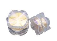 China Elegant BPA Free Empty Face Cream Containers Custom Color Flower Shape Acrylic 30g 50g for sale
