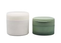China Flip top cap cream jar  Fresh-Locked Cream Jar  80g 100g 200g Cosmetic matte packaging jar bottle for sale