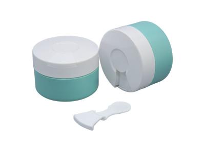 China Insert Spoon Design PP 50 GM Cream Jar Skincare Custom Color for sale