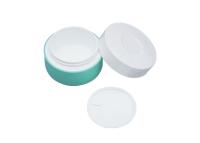 China Insert Spoon Design PP 50 GM Cream Jar Skincare Custom Color for sale