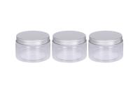 China Practical Clear Hot Transfer Plastic Lotion Jars 120g Empty 45mm Height for sale