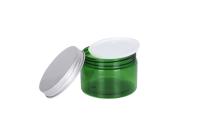 China Body Aluminium Cap 150g Cosmetic Cream Jars Wide Mouth Packaging Od 74mm for sale