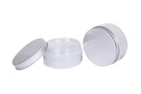 China ISO Wide Mouth Acrylic Cream Jar Cosmetic Packaging Aluminum 200g for sale