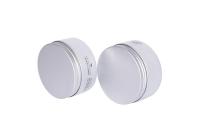 China ISO Wide Mouth Acrylic Cream Jar Cosmetic Packaging Aluminum 200g for sale