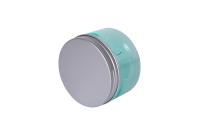 China Reusable 250g Cosmetic Cream Jars Aluminum Metal Cap for sale
