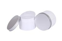 China Aluminium Caps Clear Bottle 300g Lotion Jars With Lids for sale