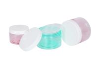 China 100ml / 150ml / 200ml Cosmetic Cream Jars Skin Moisture With Lid for sale