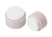 China 50gm 100gm Cream Jars Cosmetic Packaging Injection Matte Effect for sale