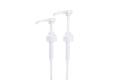 China Eco Friendly 38-410 Syrup Bottle Pump 5ml 8ml 10ml Output For Liquid Soap for sale