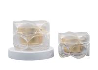 China 30g 50g Acrylic Cream Jar Color Customized Flower Shape for sale