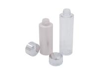 China 125ml 170ml Makeup Remover Pink Toner Bottle PET Od 44mm for sale