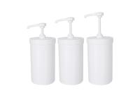 China Beverage Container 1000ml Plastic Dispenser Pump With 5ml/8ml/10ml dosage for sale