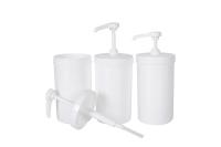 China Beverage Container 1000ml Plastic Dispenser Pump With 5ml/8ml/10ml dosage for sale