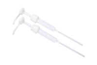 China BPA Free White PP Sauce Dispenser Pump 38-410 Size Large Dosage for sale