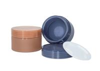 China Custom Logo 100g Facial Moisturizer 80mm Pp Cream Jar With Spoon for sale