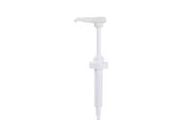 China Square Head 10ml Syrup Dispenser Pump 38-400 Closure Size Plastic Beverage Dispenser for sale