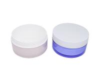 China Light Blue Pink 200g AS PP Cosmetic Jars For Face / Body Moisturizing for sale
