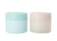 China 250g Transparent PP Round Od 92mm Body Lotion Container 75mm Height UKC15 for sale