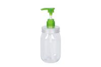 China 350ml 450ml 650ml Pump Sanitizer Bottle Transparent PET 2.0cc Foam Soap Aluminum Lid for sale