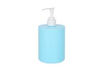 China Hair Shampoo Contianer Hand Sanitizer Pump Bottle Bpa Free Blue Hdpe 16oz for sale