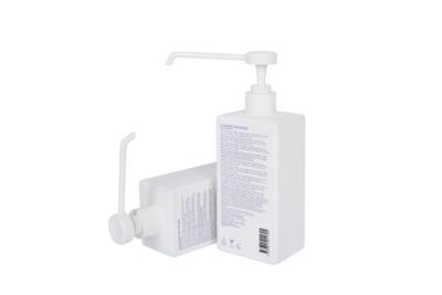China 1.6cc Hair Shampoo Bottle Square Shape Hdpe Leakproof Spray Hand Wash 500ml Container for sale