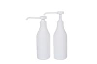 China Hand Sanitizer Pump Bottle BPA Free HDPE 400ml for sale