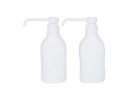 China White HDPE Shampoo Pump Bottle 200ml 1.6cc Lotion for sale