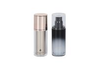 China Bpa Free 1oz Cosmetic Pump Bottle Empty Acrylic Emulsion Essence Lotion Cleanser Essential Oils for sale