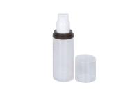 China Custom Color 30ml Empty Foundation Bottle With Pump Ailress Od 36mm for sale
