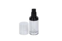 China 30ml / 1oz Frosted PETG Foundation Bottle Empty Round Lotion Bottle Cosmetic Dispenser Bottle for sale