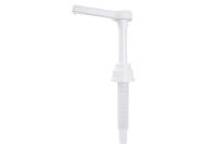 China 43mm NR Big Dosage 10/15/20/30ml White Non-removable Plastic Sauce Dispenser Pump for sale