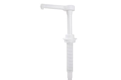 China 10/15/20/30cc Dosage Chocolate Gallon Sauce Dispenser Pump With Proof Ring for sale