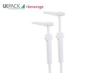 China Special UKR30 15/30cc Square Head 38-400 Plastic Sauce Dispenser Pump for sale