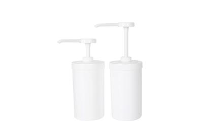 China Cheapest Sauce Syrup Dispenser UKR30 Pump for Beverage Food with Big Capacity 1L Container bottle for sale