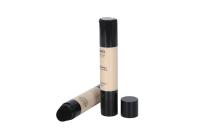 China Customized Color 30ml Glass Airless Pump Liquid Foundation Bottle Cosmetic Packaging Container for sale