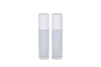 China 30ml Glass Foundation Bottle With Press Pump Travel Cosmetic Emulsion Essence Bottle for sale