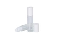 China 30ml Glass Foundation Bottle With Press Pump Travel Cosmetic Emulsion Essence Bottle for sale