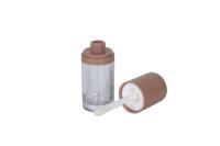 China Dispenser Storage 20ml Foundation Glass Bottle Hot Stamping for sale