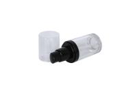 China Od 36mm Custom Petg Cosmetic Pump Bottle Plastic Makeup Based Foundation for sale
