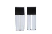 China Double Chambers Refillable Foundation Bottle Multipurpose Acrylic Concealer Makeup for sale
