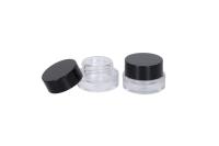 China Lipstick Cream Concealer Glass Cosmetic Jar 35mm Od  For Eye Shadow for sale