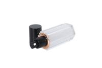 China High Luxury Bright Polygonal Cosmetic Pump Bottle Acrylic 30ml for sale