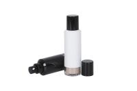 China Cylinder 30ml Acrylic Makeup Liquid Foundation Bottle For Concealer for sale
