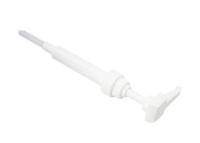 China Square Head Syrup Sauce Dispenser Pump PP White 5ml 8ml 10ml Output for sale