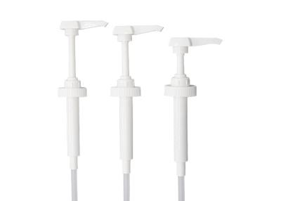China Square Head 38-400 Syrup Bottle Pump Dispenser Dosage 5ml for sale