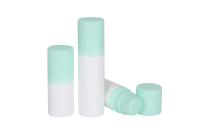 China Airless Plastic PP Travel Bottle Set Lotion Cosmetic Packaging 5 / 10 / 15ml for sale