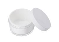 China Refillable Plastic Cream Jar With Aluminum Foil Sealing Clear 50ml 100ml 200ml for sale