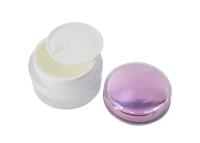 China Leak Proof 100g Acrylic Cream Jar With Round Screw Cover for sale