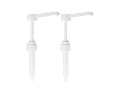 China 28-410 Plastic Syrup Dispense Pump Used In KFC Restaurant 5ml 8ml 10ml for sale