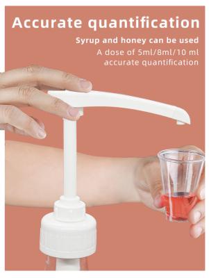 China Nestle Coffee Mate 38-410 Plastic Syrup Dispenser Pump 5ml 8ml 10ml for sale